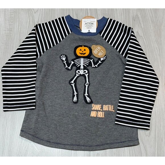 Mud Pie | Shirts & Tops | Mud Pie Halloween Pumpkin Jacklantern ...